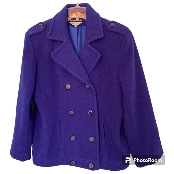 Savannah | Jackets & Coats | Vintage Savannah Wool Double Breasted ...